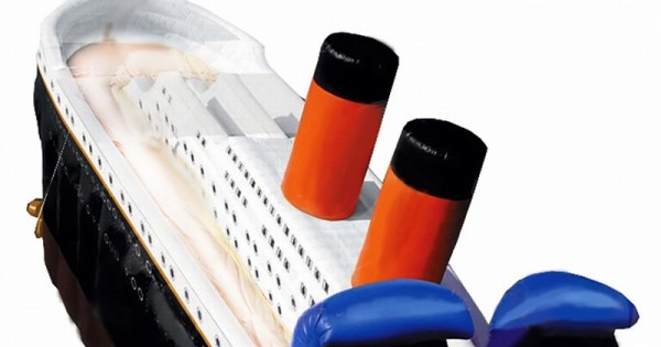 Titanic Inflatable Slide