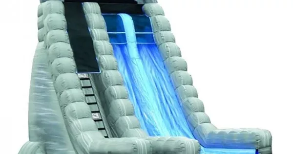 Roaring River Dual Lane Inflatable Dry Slide - Inflatable Slide | East ...