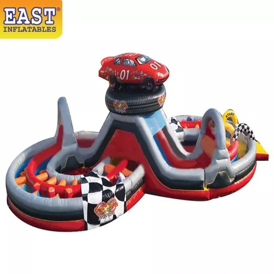 Cars Inflatable Obstacle Course - Inflatable Obstacle Course | East ...