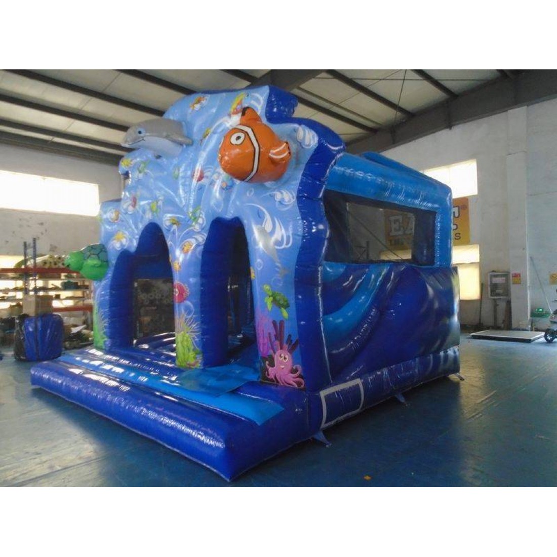 Commercial Bouncy Castle With Slide