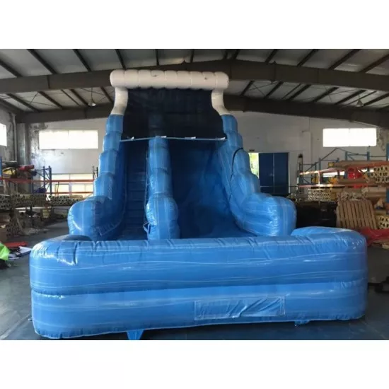 Big Blue Inflatable Water Slide For Sale - Inflatable Water Slide ...