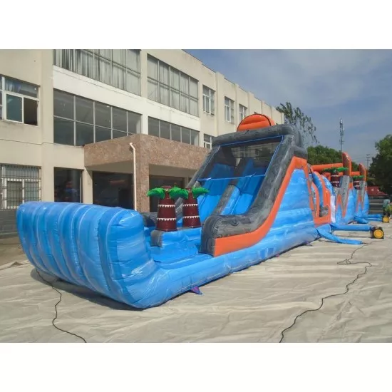 Blue Crush Obstacle Course - Inflatable Obstacle Course | East Inflatables